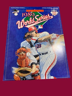 1989 The Fall Classic World Series Official Program Giants vs A’s | eBay