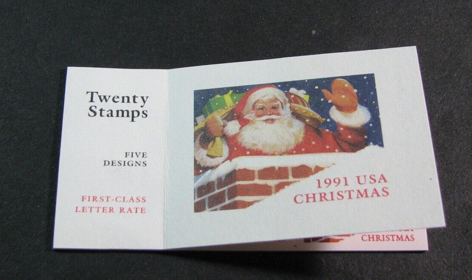 US Booklet Stamps Scott# BK194 Christmas 1991 MNH P#A11111 H296 | eBay