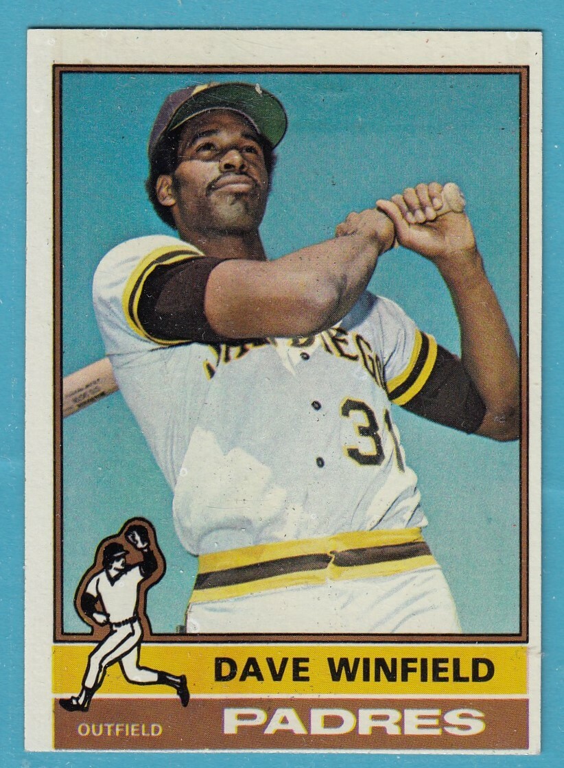 1976 Topps # 160 Dave Winfield -- Padres -- Box 713-248 | eBay