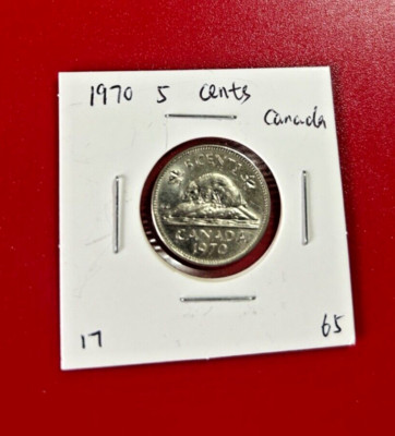 1970 5 CENTS CANADA COIN - NICE WORLD COIN !!! | eBay
