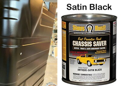 Magnet Paint UCP970-04 Chassis Saver Paint Satin Black 1 Quart Can New ...