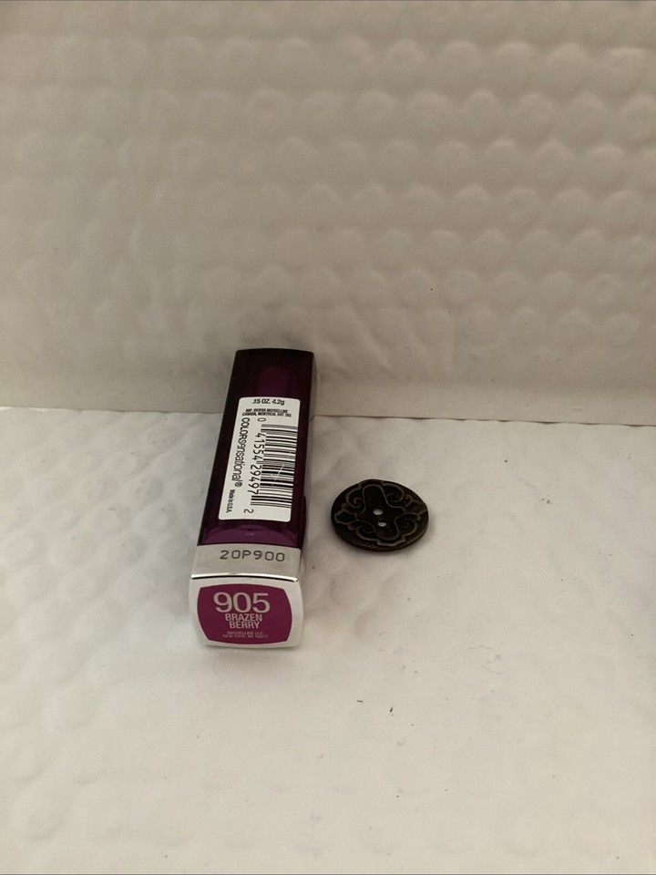 Maybelline Color Sensational Lip Color #905 BRAZEN BERRY Discontinued ...