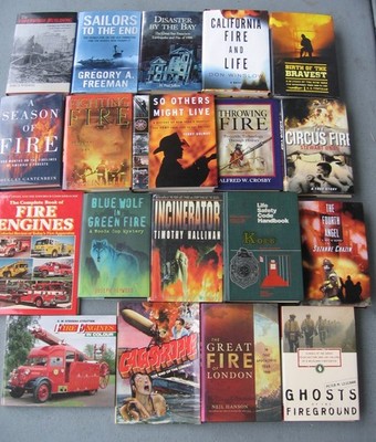 19- Fire Fighting Fireman Fire Dept Related Books/Handbook/ Engines ...