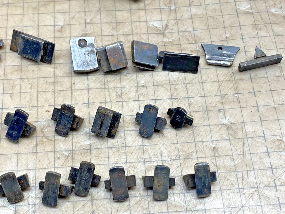 Lot Of Front & Rear Sights Scope Mount for Shotgun Rifle Gunsmith Old ...