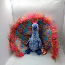 Flashy the Peacock - Beanie Babies - Beaniepedia