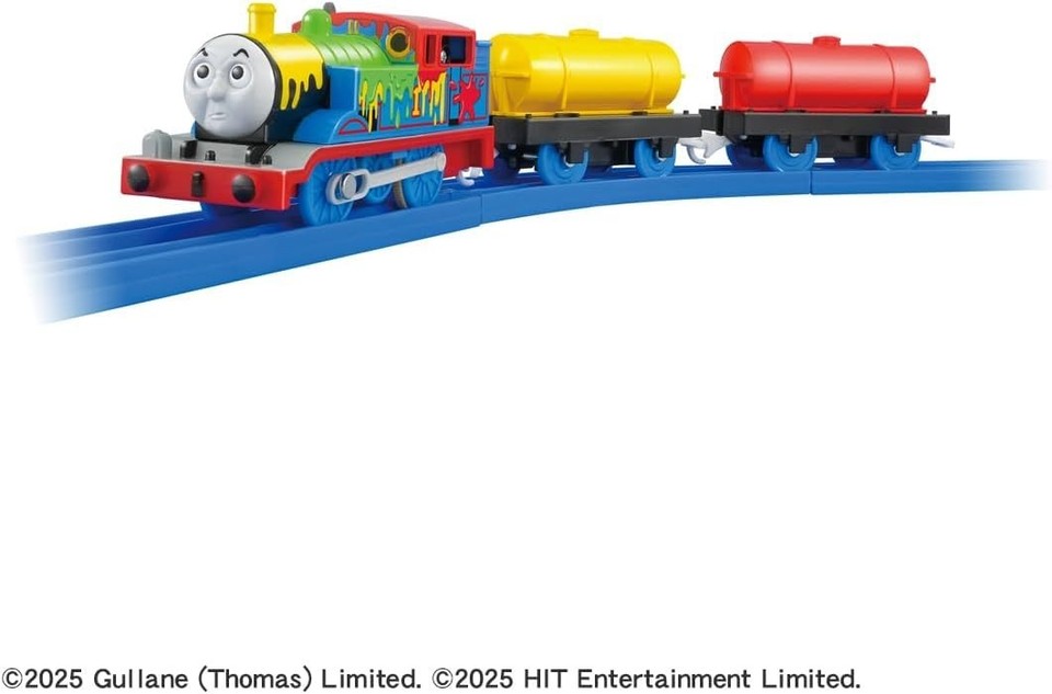 Plarail Thomas TS-18 Plarail Paint Thomas Takara Tomy Japan New w ...