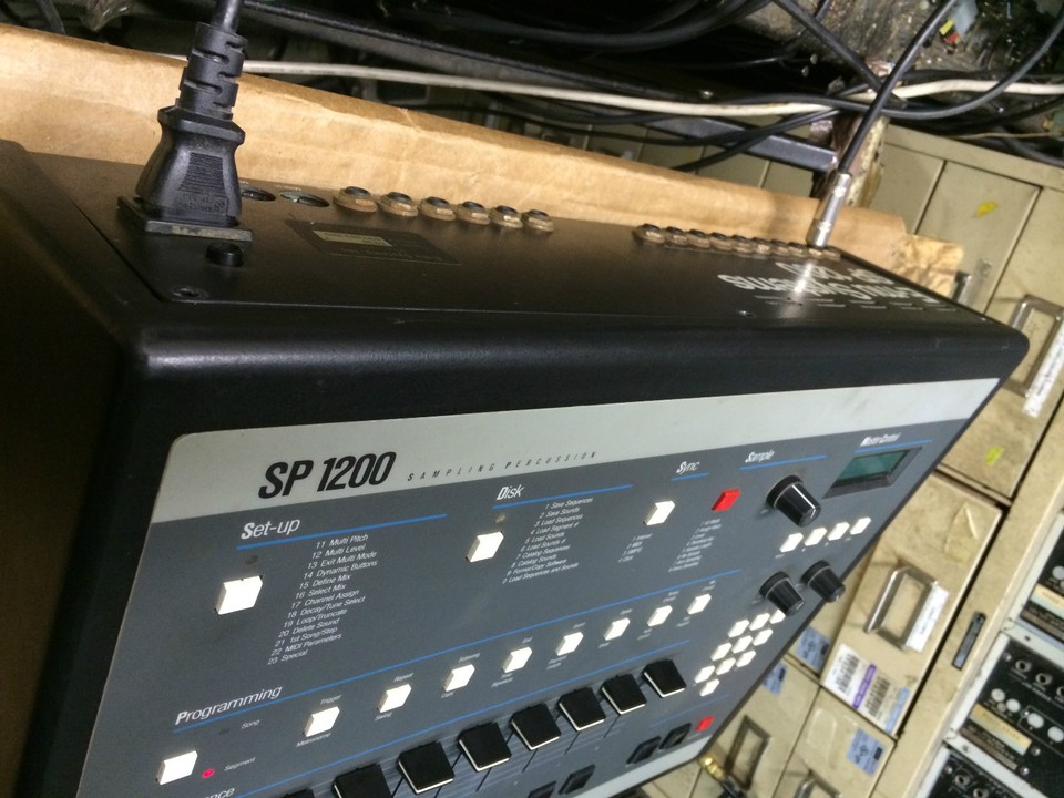 BLACK Emu SP1200 Sampling Drum SP-1200 reissue e mu vintage/7030 ...