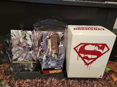 DOOMSDAY UNLEASHED DC Signature Collection Classics Matty Collector ...
