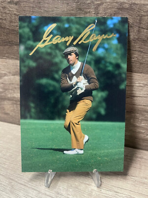 Gary Player PGA Tour Hand Signed 4x6 Photo TC46-3361 | eBay