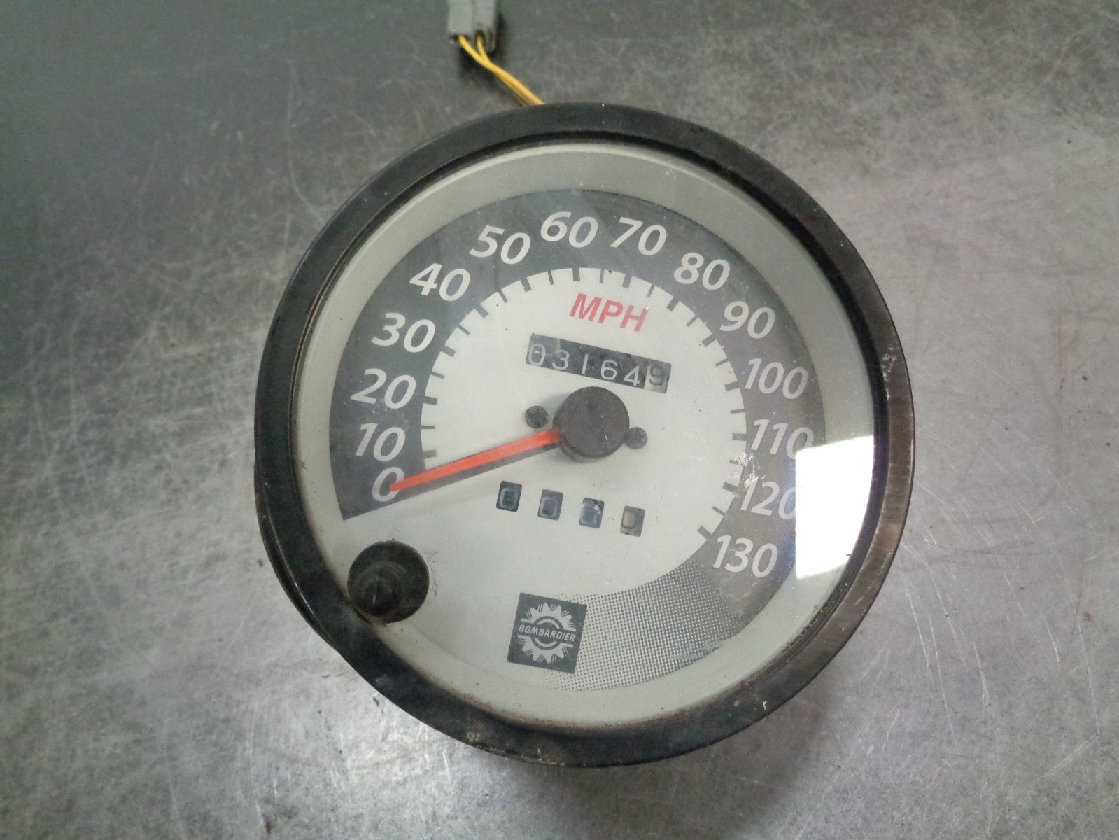 98 1998 Skidoo Ski Doo Summit 670 Snowmobile Body MPH Gauge Speedometer ...