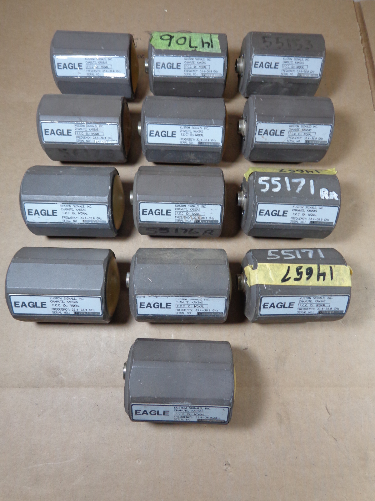 Kustom Signals GOLDEN Eagle DPS Police Radar Antenna 33.4-36.0 GHz ...