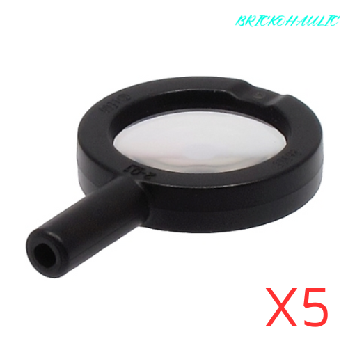 Lego Black Magnifying Glass with Trans-Clear Lens Utensils Accessories ...