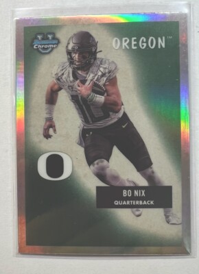 2023 Bowman University Bo Nix 1955 Throwback | eBay