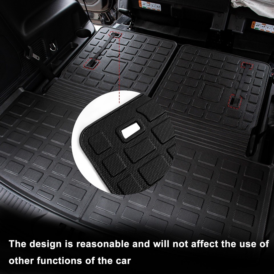 Cargo Mat For 2020-2025 Ford Explorer Trunk Mat TPE Cargo Liner 2024 ...