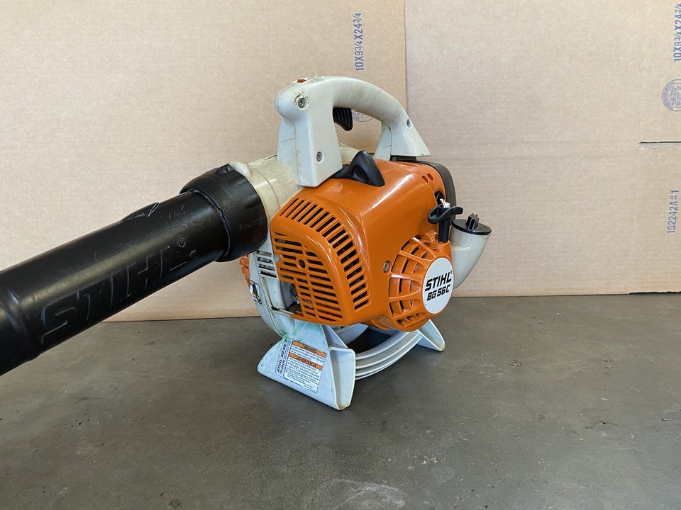 STIHL BG56c Handheld Leaf/Debris Blower Nice Running 27cc Gas Powered ...
