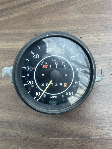 VOLKSWAGEN SPEEDOMETER, 1960- 1970s NICE CLEAN ORIGINAL, #113957023L ...