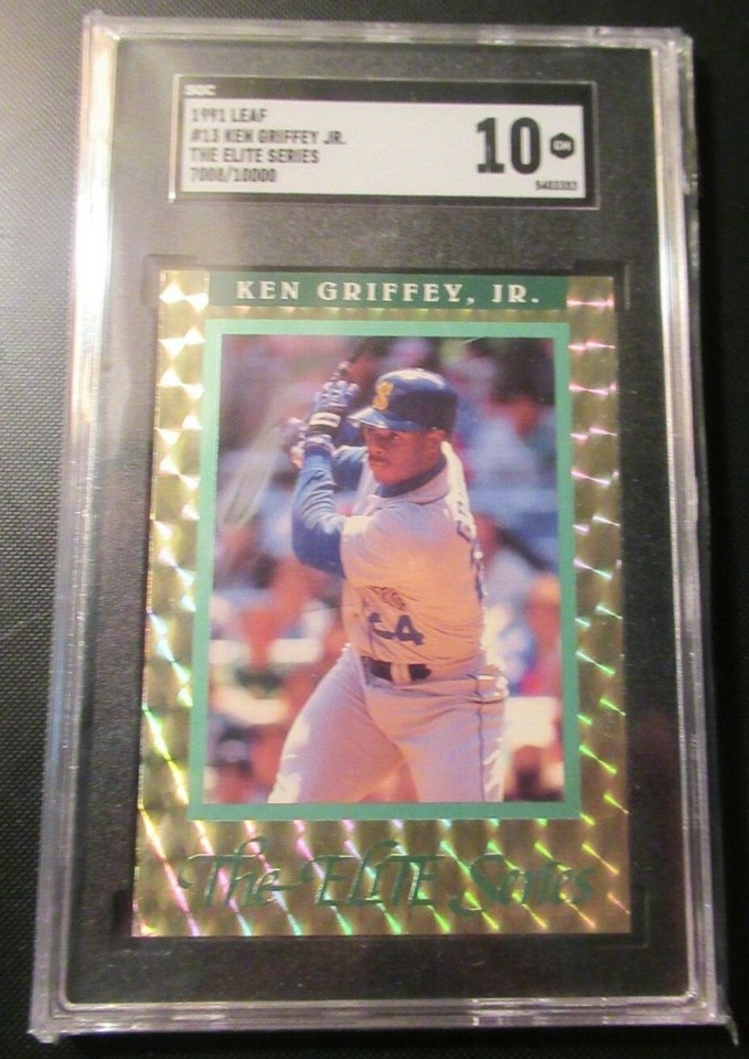 1991 Leaf "Donruss Elite" Ken Griffey Jr. SGC 10 Gem Mint All time ...