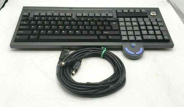 IBM ANPOS POS Trackpoint Keyboard W/integrated Mouse 13G2134 for sale ...