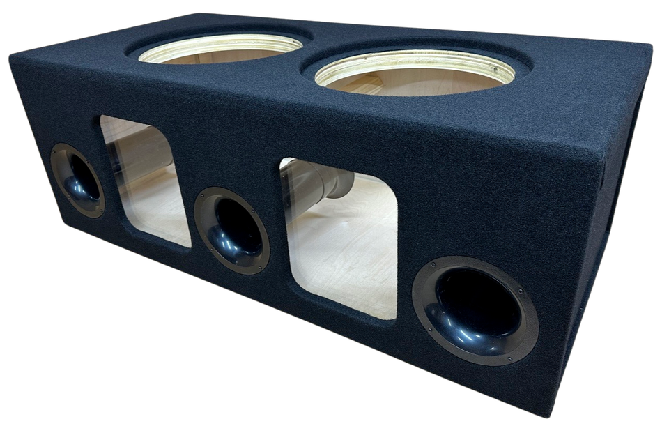 Custom Ported Sub Enclosure Box for 2 15" Subwoofers ~ BIRCH - 32 HZ ...