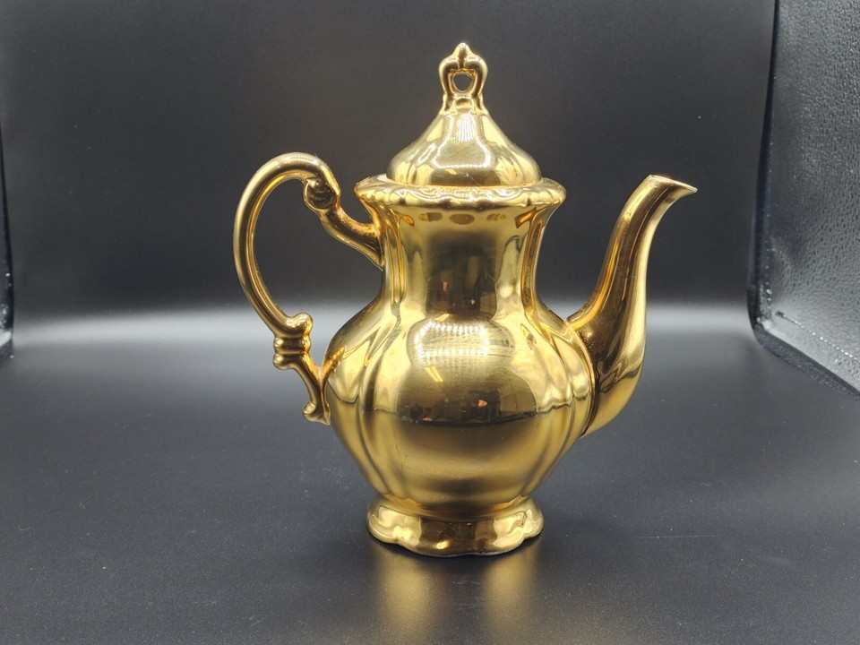 Beehive Arnart Creation Japan Porcelain Gold Gilded Teapot M4010 ...