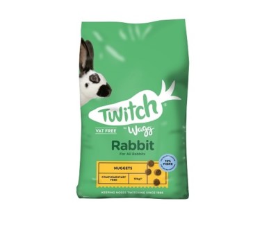 10KG / 20KG / 30KG TWITCH by WAGG RABBIT NUGGETS BUNNY FOOD BULK BUY ...