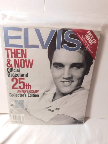 Elvis Presley Then & Now Official 25th Anniversary Magazine with Bonus ...