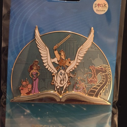 Disney Palm Pink A La Mode Storybook LE 300 Pin Hercules Megara Pegasus ...