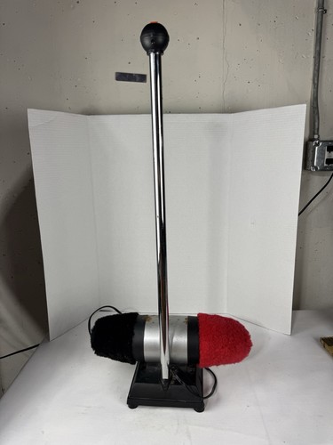 Three Stars Shoe Polisher Model 989 Electric Dual Buffer Free-Standing ...