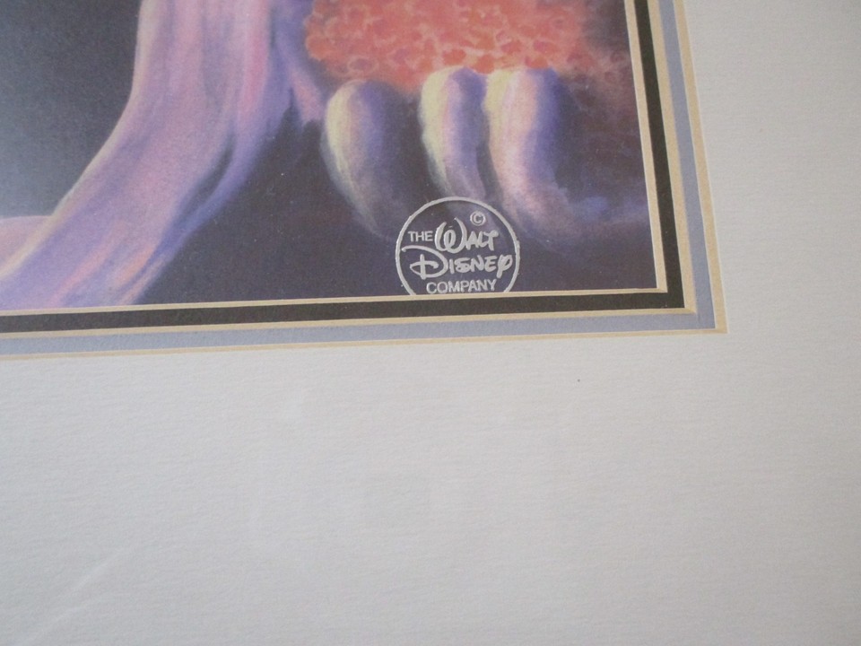 THE LITTLE MERMAID URSULA CEL FRAMED MATTED | eBay