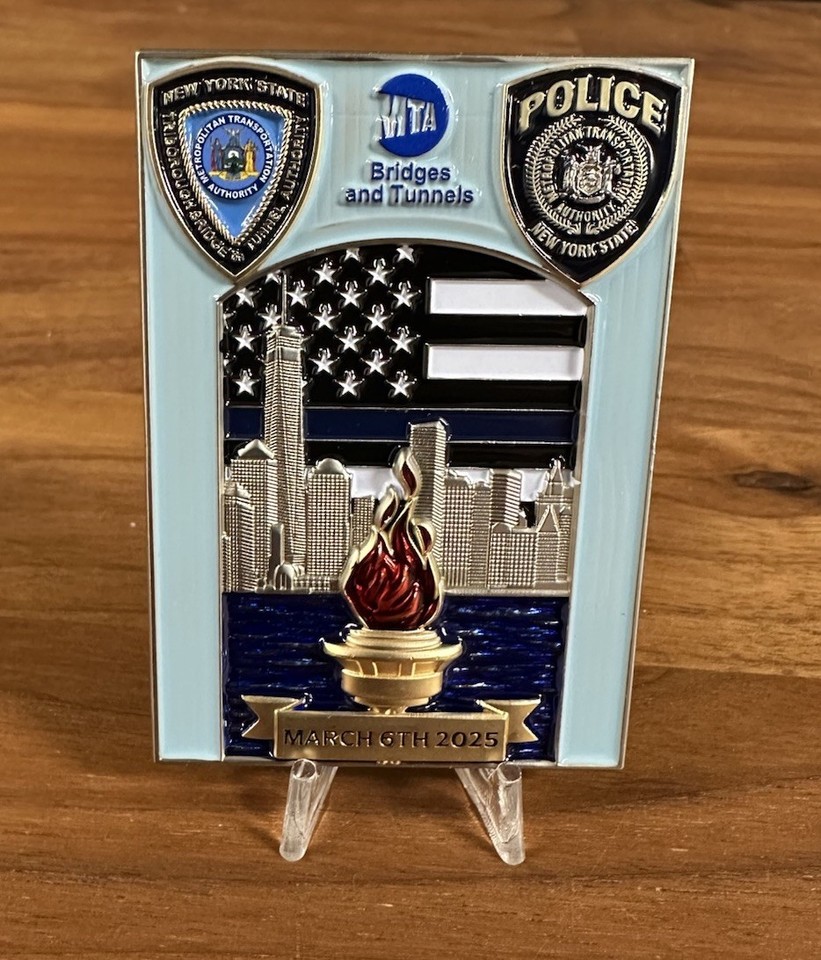 MTAPD TBTA Police challenge coin Bridge Police Nyc Ny Police | eBay