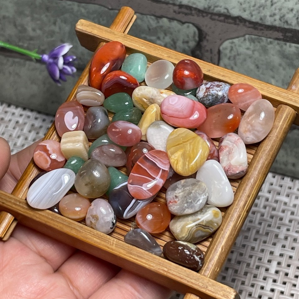 Colorful Tumbled Mixed Crystal Assorted Bulk Mix Stone Healing 50g c425 ...