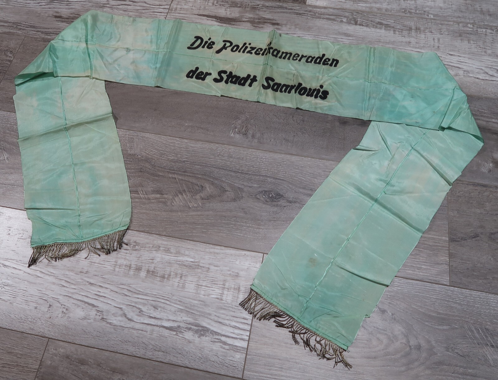 WWII German polizei army wehrmacht pennant Funeral Sash flag banner WW1 ...