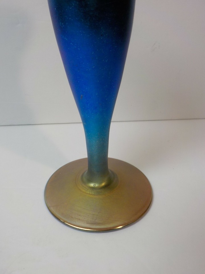 Victor Durand Art Glass 10" Candlestick, Unsigned | eBay