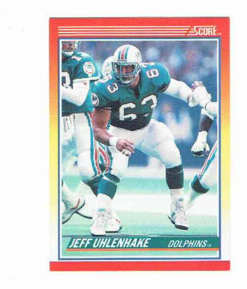 Jeff Uhlenhake Miami Dolphins #63 Center #258 Football Card | eBay