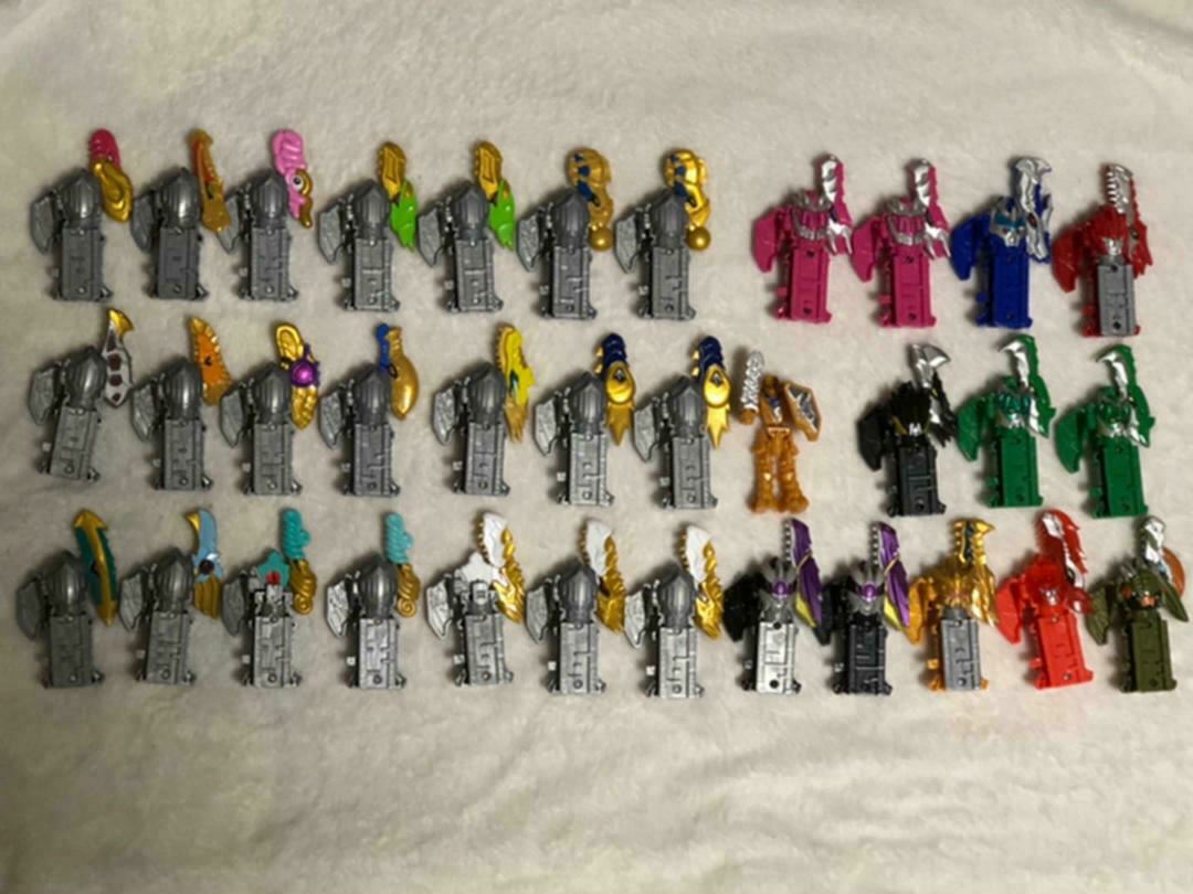 Power Rangers Dino Fury Ryusoulger Ryusoul Keys 34p Set Bundle Morpher ...