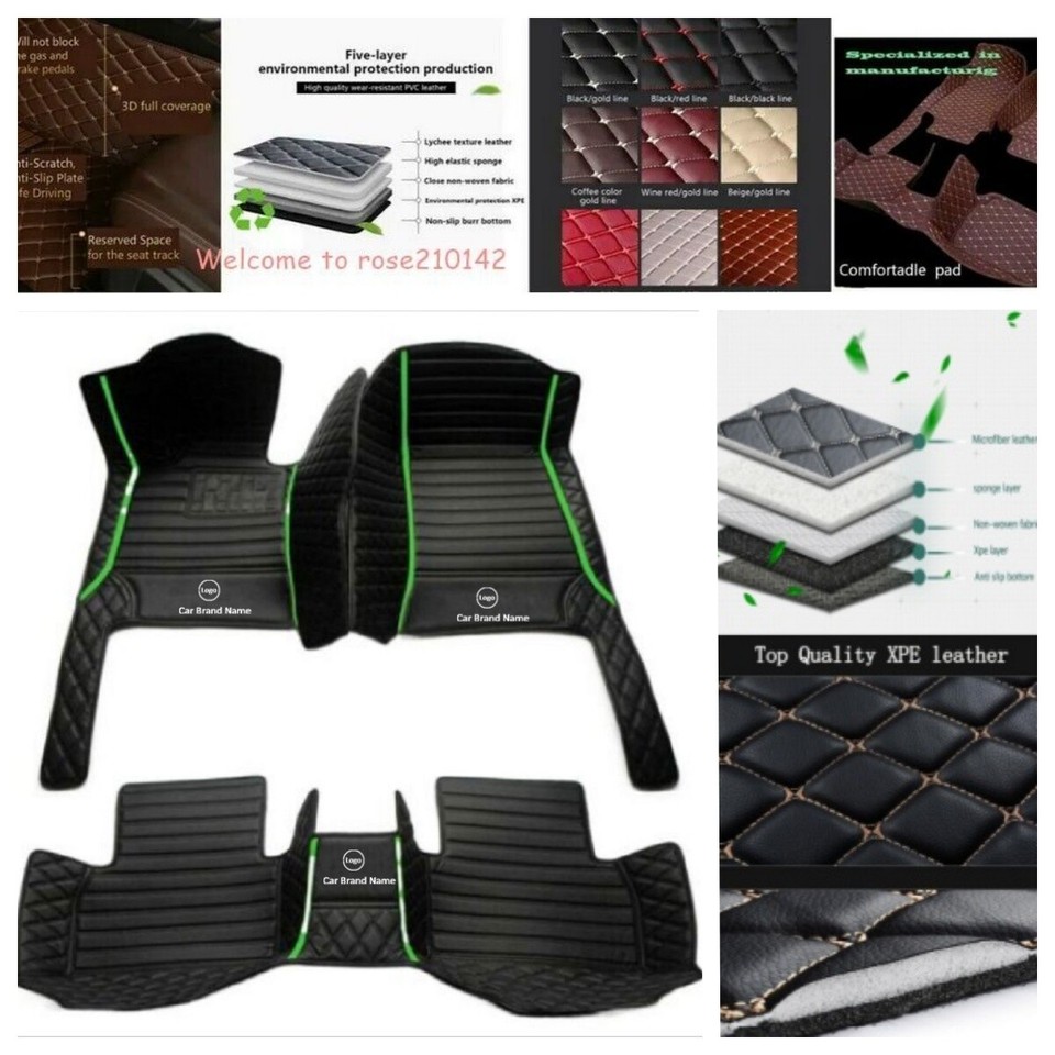 For Honda Civic Hatchback Sedan Coupe Car Floor Mats 1995-2025 ...