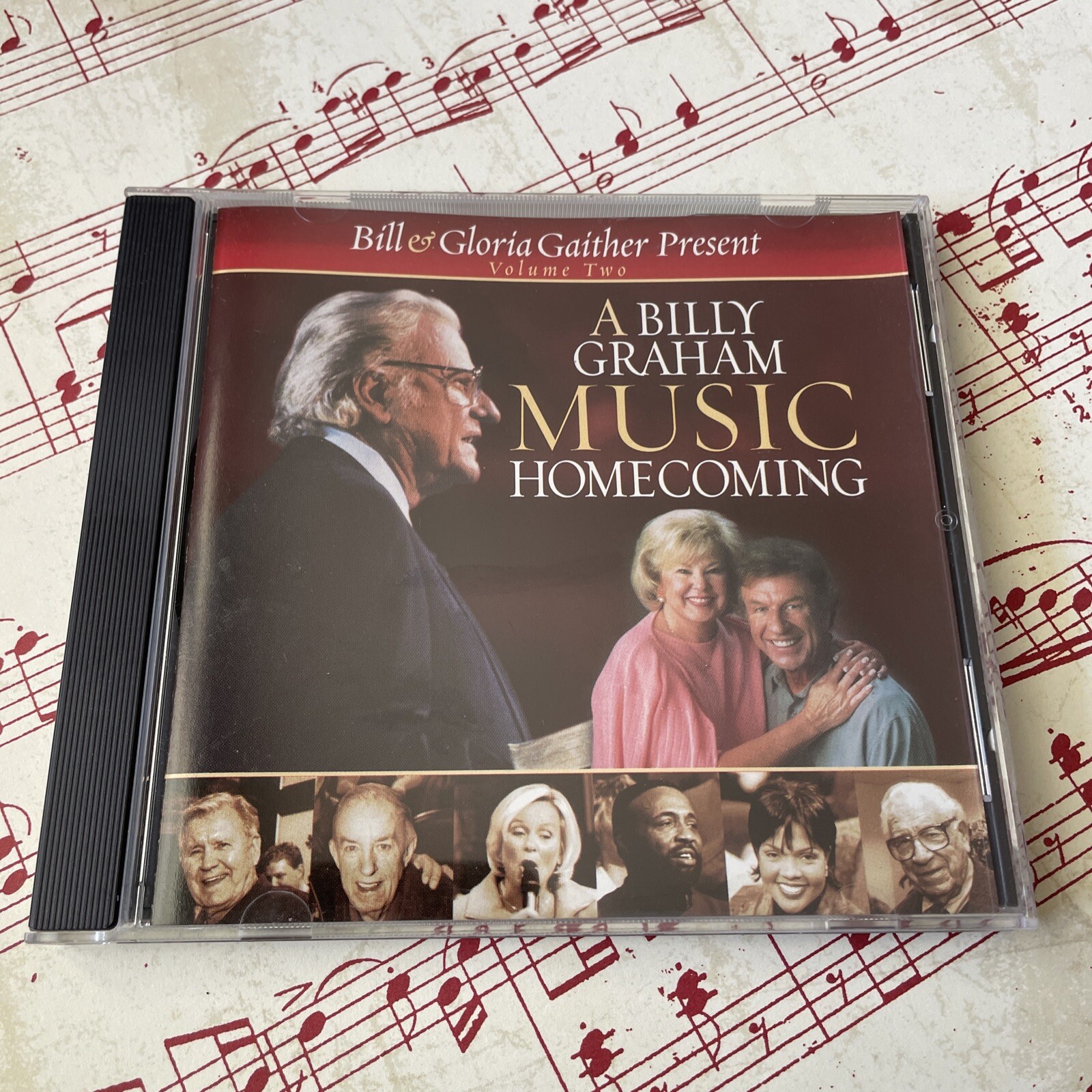 A Billy Graham Music Homecoming, Vol. 2 by Bill & Gloria Gaither (CD ...