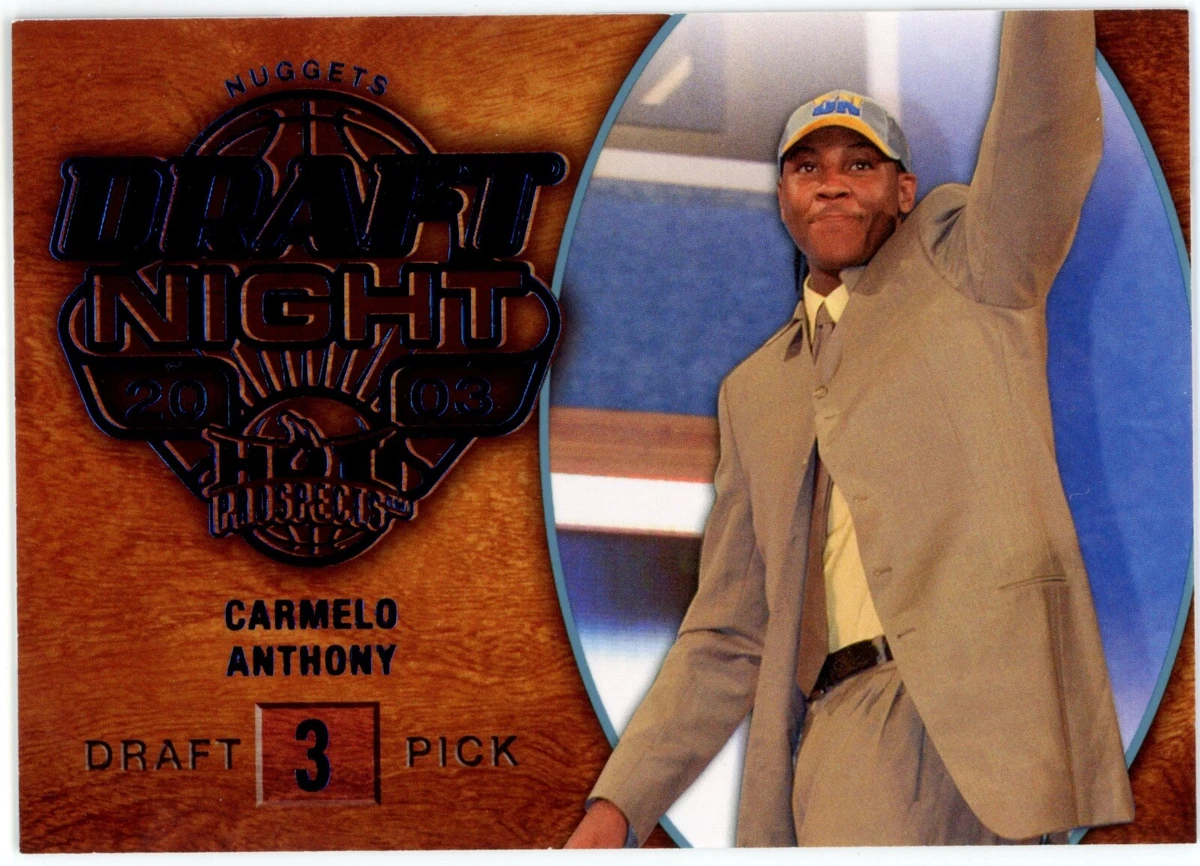 Carmelo Anthony 2003 Draft