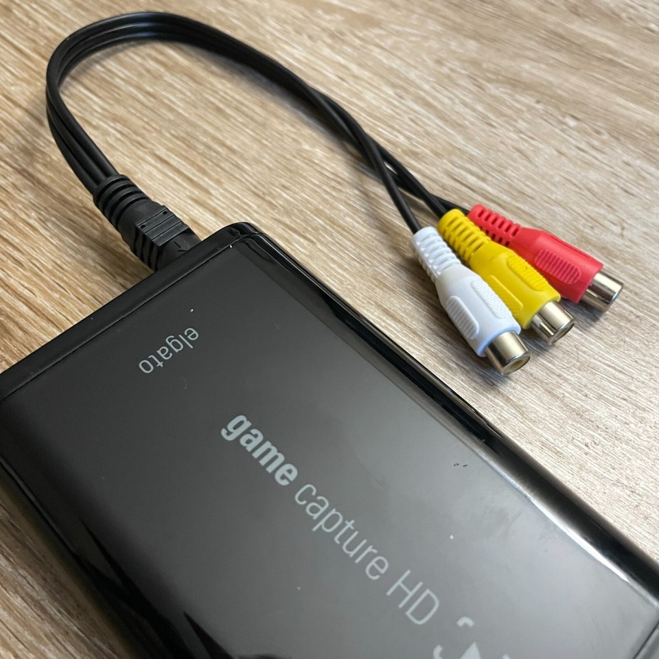 Elgato Game Capture HD Composite Component Video AV S-video RCA Cable ...