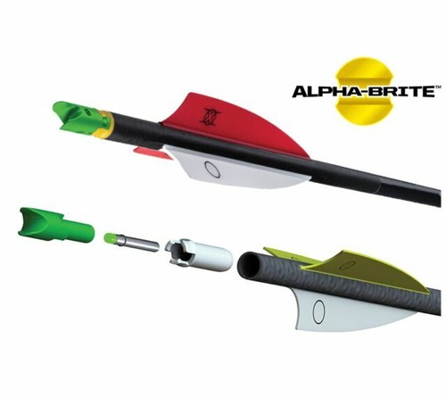 1 3pk. TenPoint Alpha-Brite Lighted Nock System! carbon crossbow bolt ...