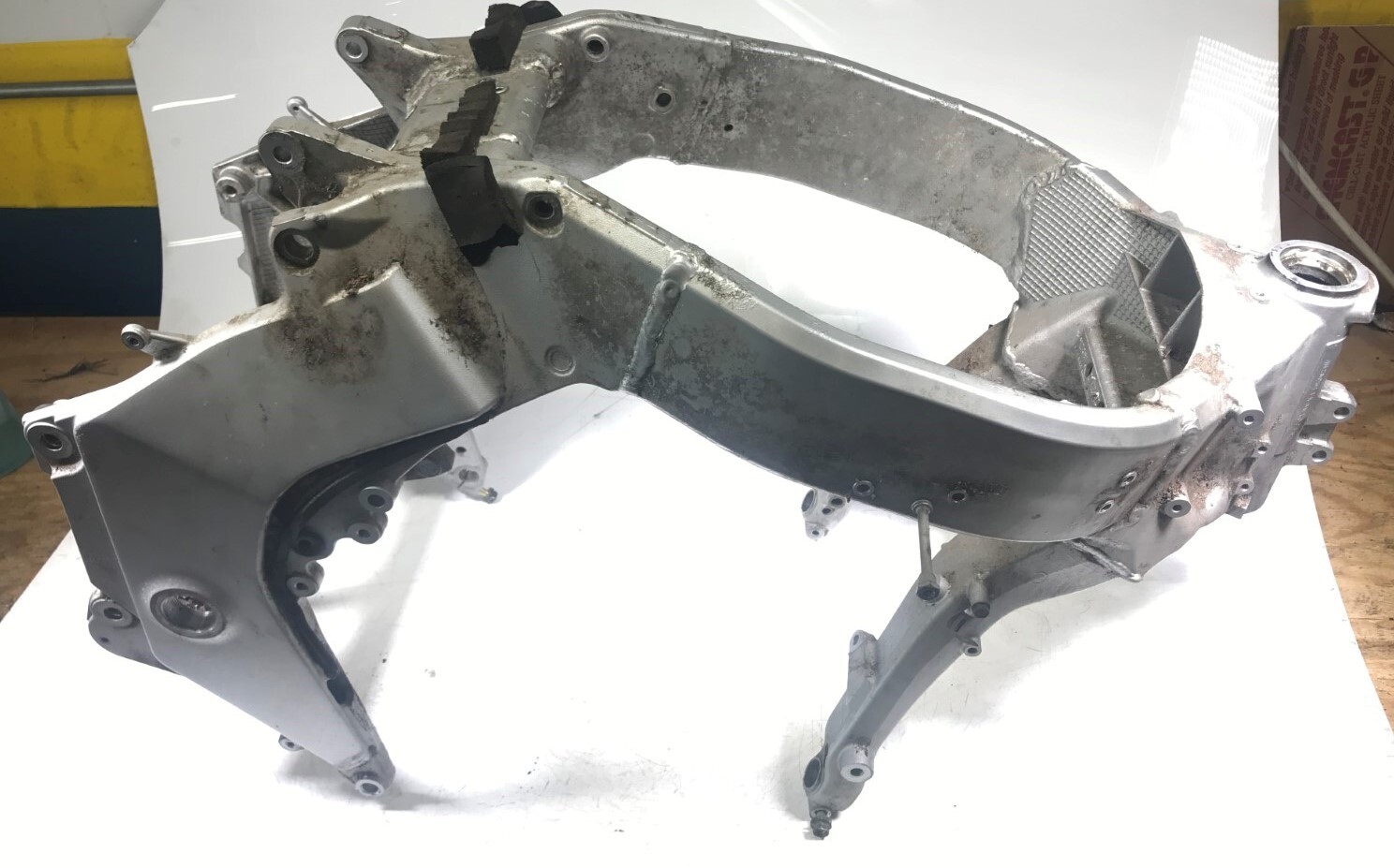 03-10 Honda ST1300 Main Frame Chassis STRAIGHT Free Shipping | eBay