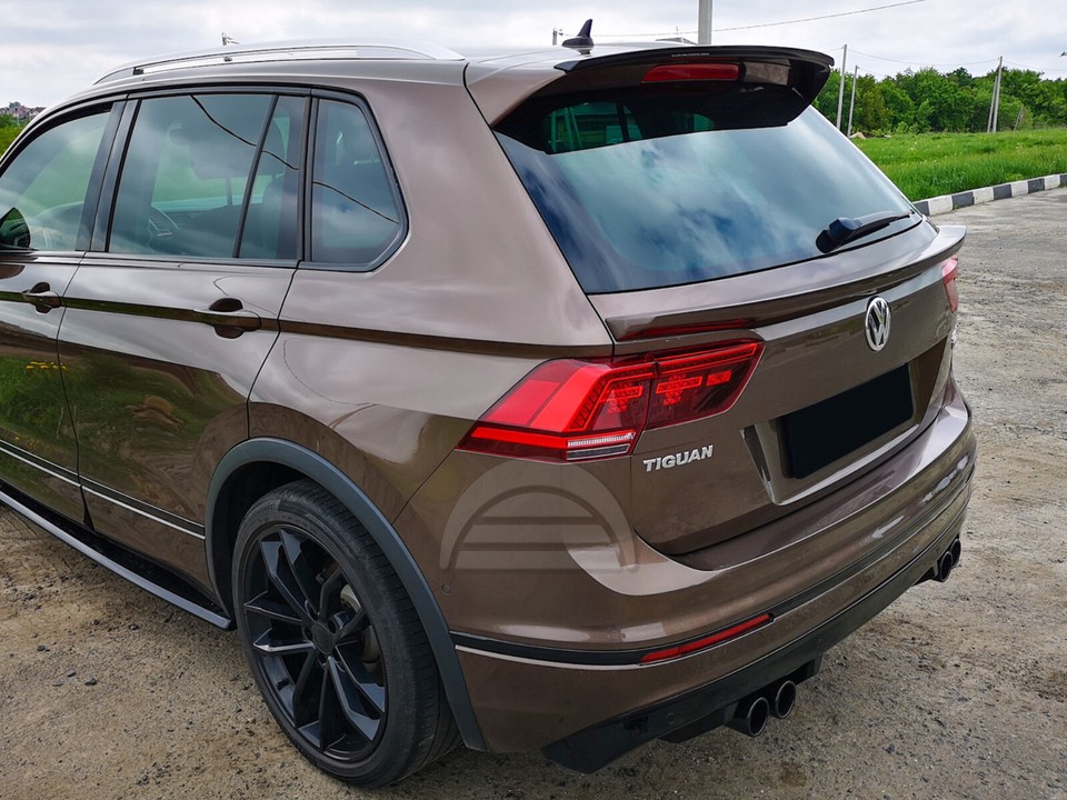 PARSAN rear middle trunk spoiler for Volkswagen Tiguan MK2 | eBay
