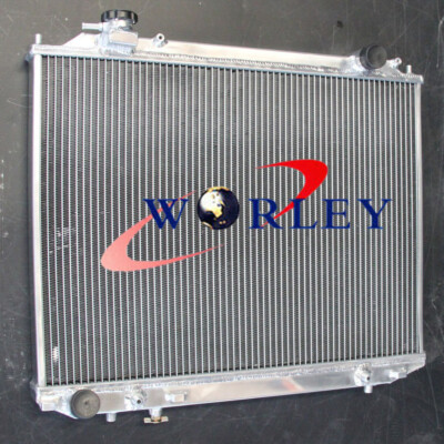 Aluminum Radiator For MAZDA B2500 B2600 FORD Courier Ranger PD PE PG PH ...