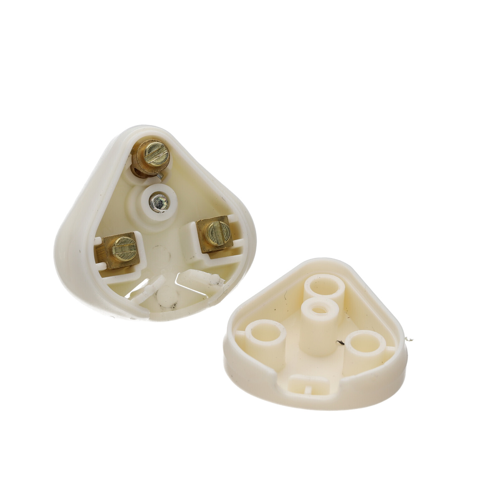 2 Amp 3 Pin MINI Round Pin Boat Caravan Motorhome Small Mains Plug ...