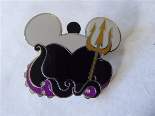 Disney Trading Pin 148118 Ursula - - Villains Mickey Head - Mystery ...