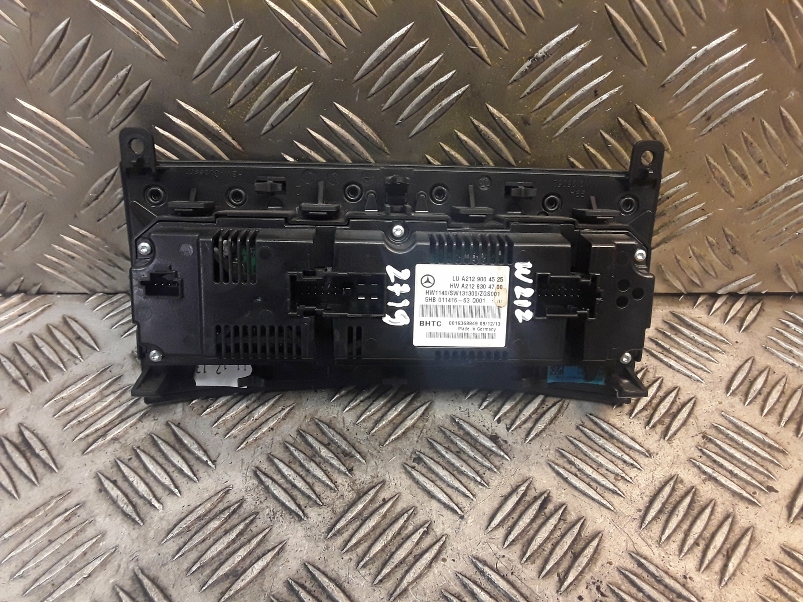 MERCEDES W212 Climate Controls Unit Panel E CLASS W212 S212 2129004525 ...