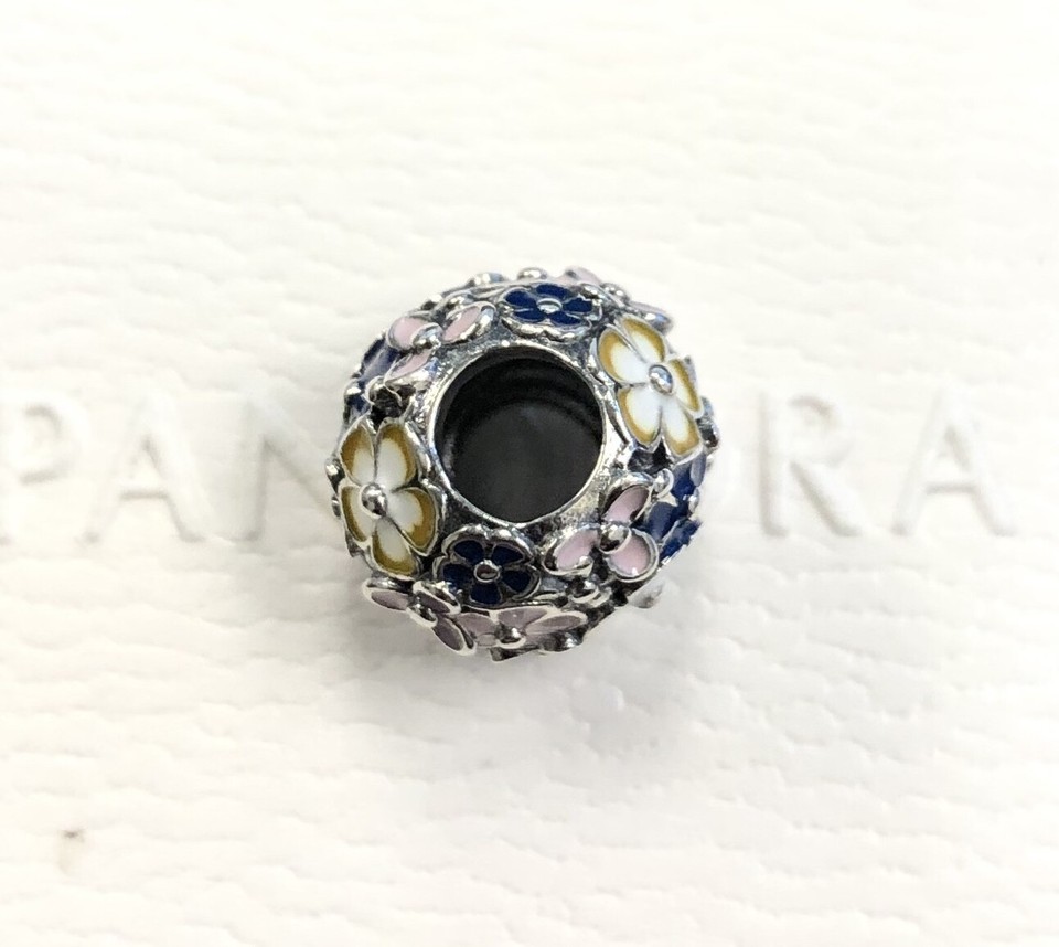 Pandora Flower Bouquet, Bead Charm 797907ENMX +FREE Gift Box +Tag | eBay
