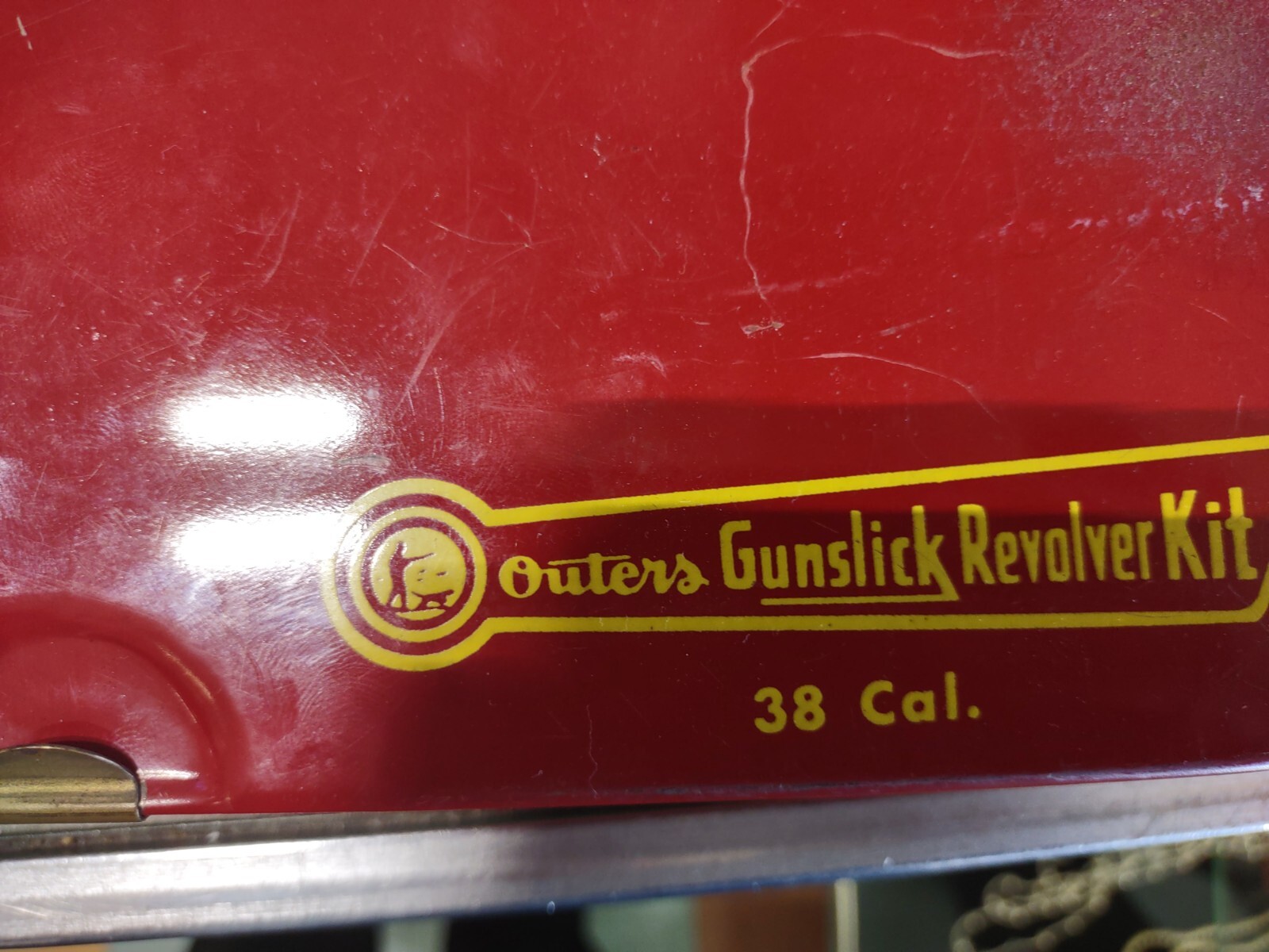 Outers Gunslick Revolver Cleaning Kit - .38 Cal, Original Tin Case ...