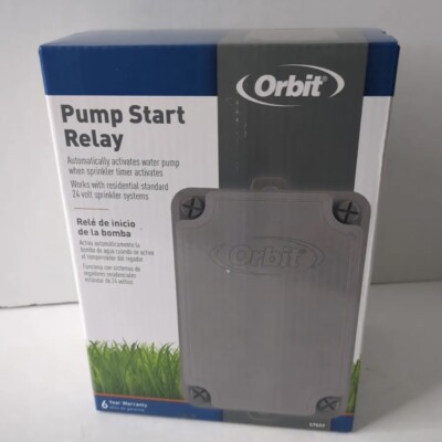 NEW Orbit Sprinkler System 1 or 2 Horsepower Pump Start Relay 24 Volt ...
