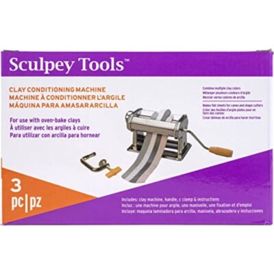 Sculpey Tools Clay Conditioning Pasta Machine, polymer oven-bake clay ...